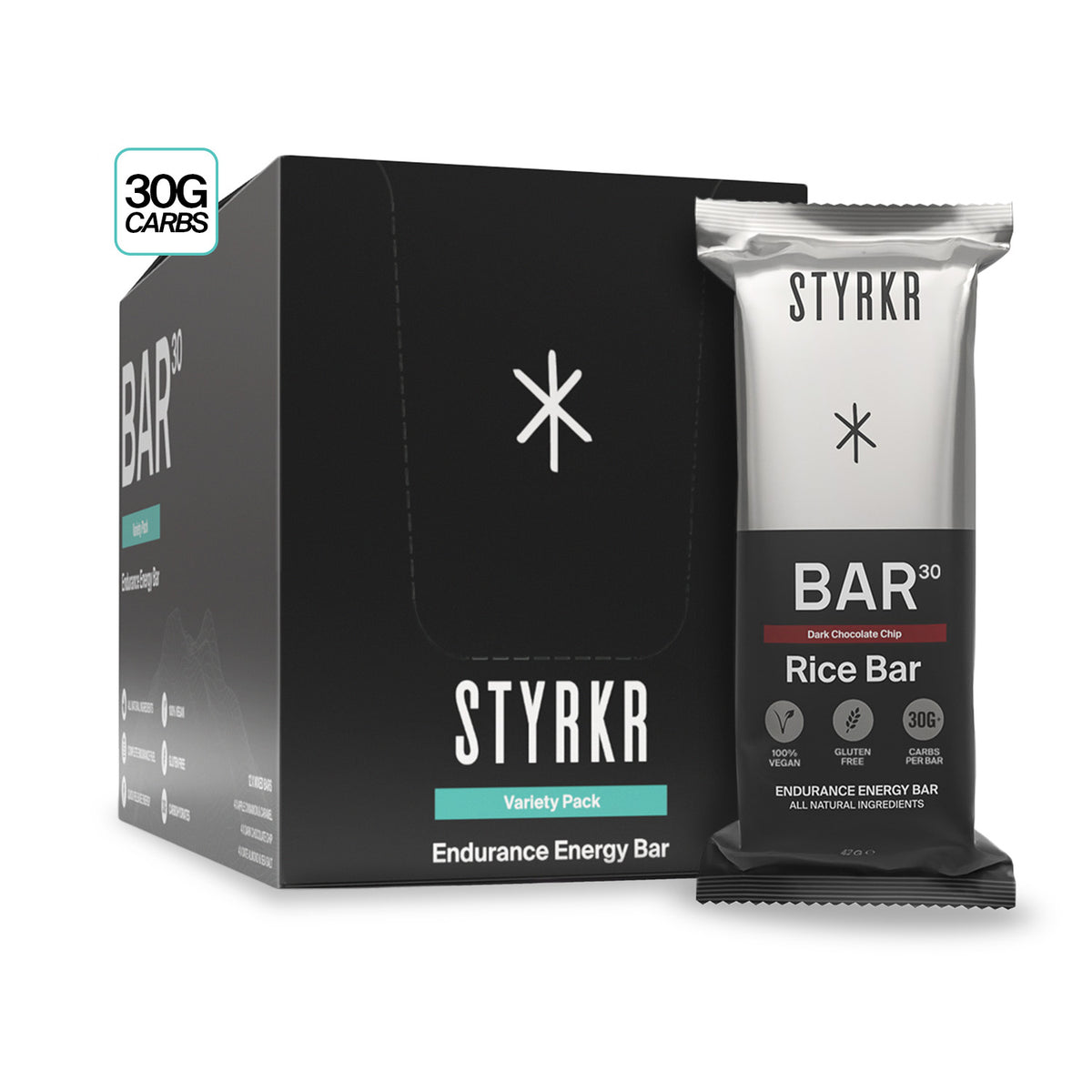 BAR30 Energy Rice Bar | STYRKR